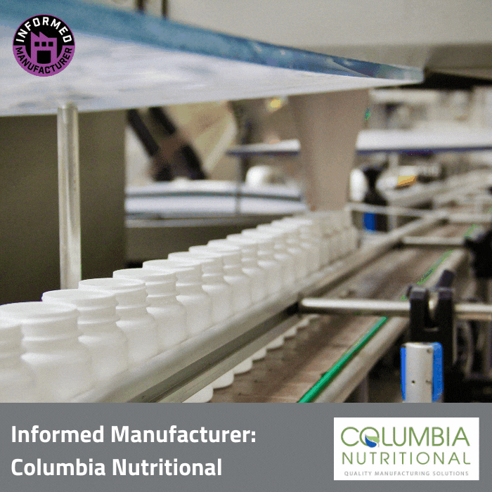 Columbia Nutritional Interview | Informed Manufacturer